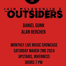 Iain McLaughlin & The Outsiders Tickets, Tour Dates and Prices.