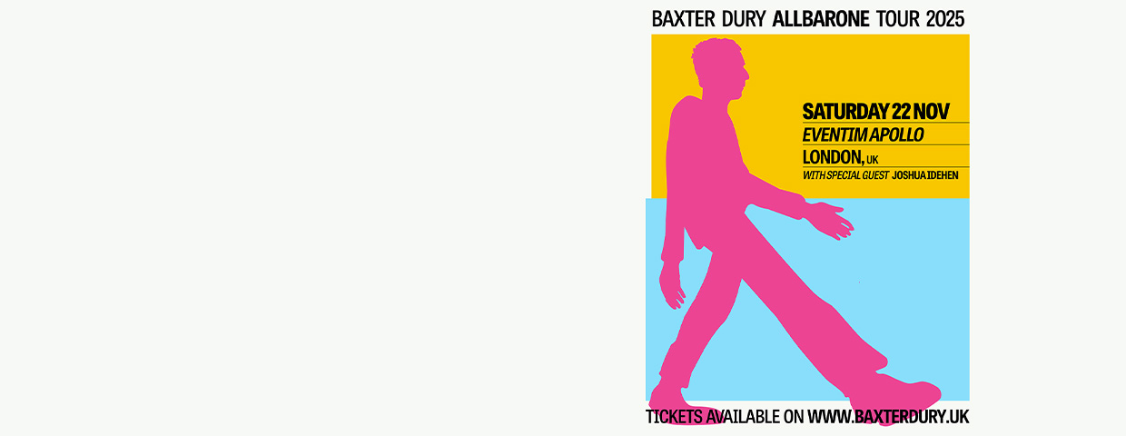 Baxter Dury Tickets, Tour Dates and Prices.