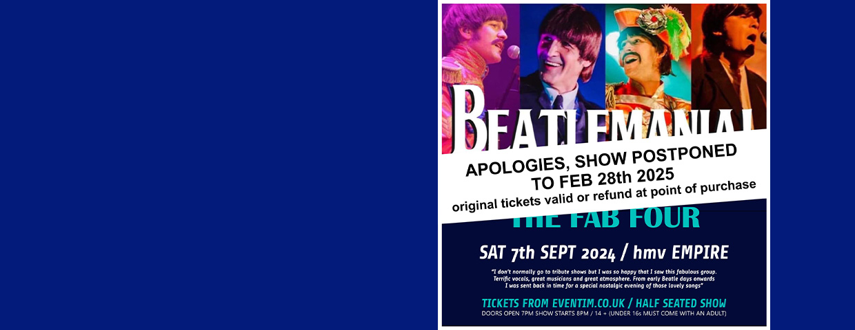 Beatlemania Tickets, Tour Dates and Prices.