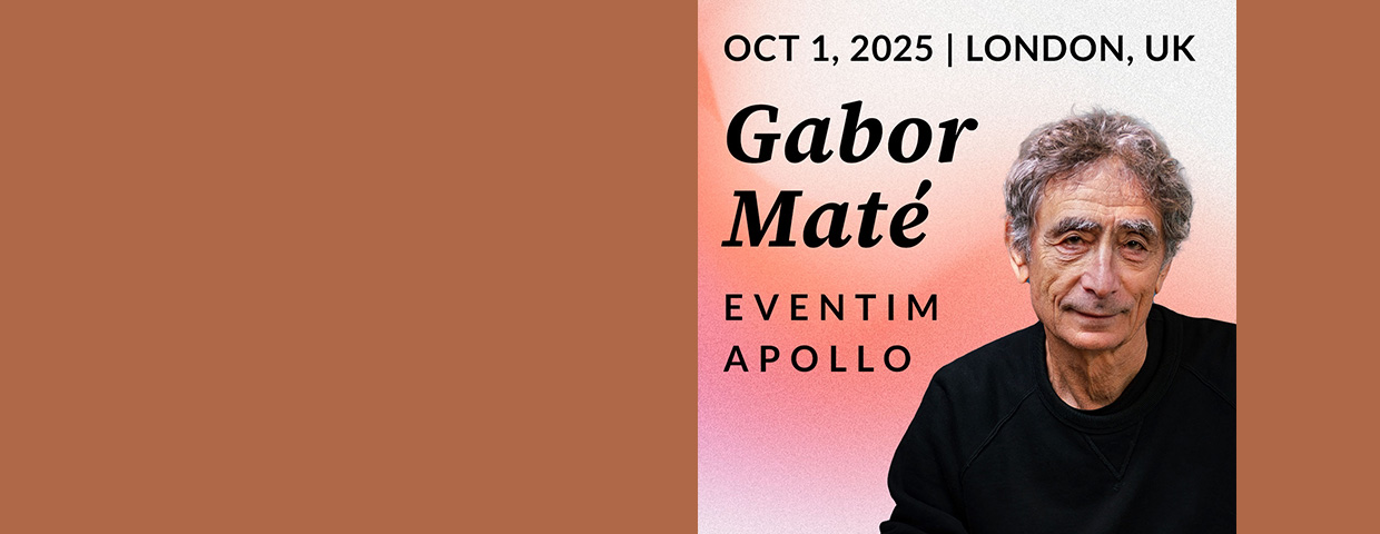 Gabor Maté LONDON 01/10/2025 19:30 Tickets - Eventim