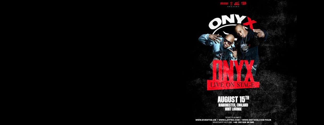 Onyx Tickets, Tour Dates and Prices.