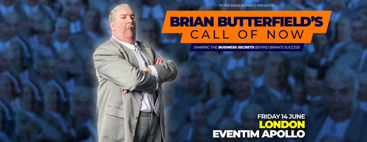 Brian Butterfield Tickets, Tour Dates and Prices.