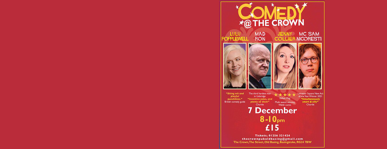Crown Comedy Night Tickets, Tour Dates and Prices.