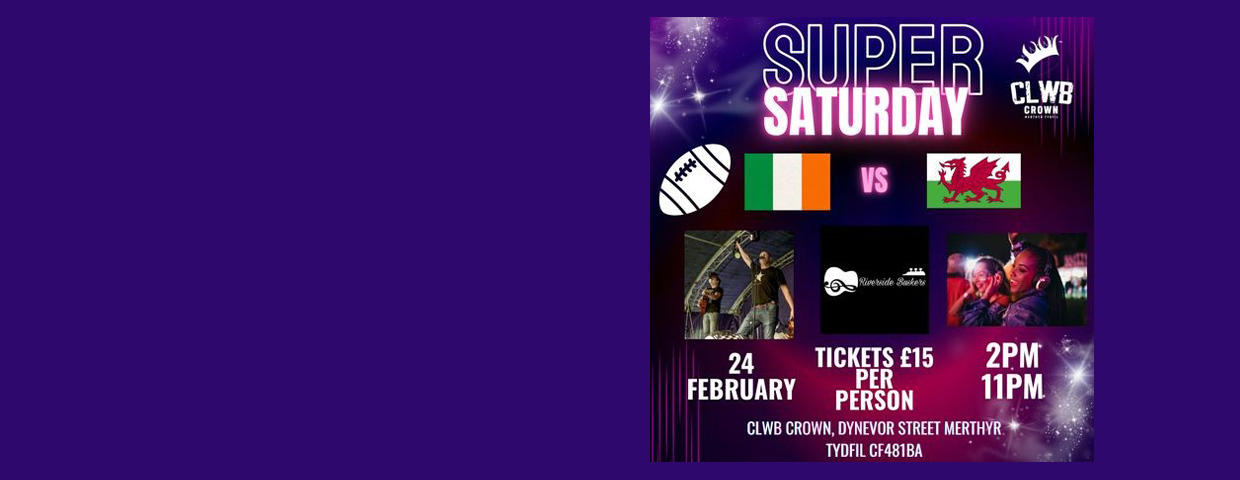 Super Saturday - Six Nations & More Tickets, Tour Dates and Prices.