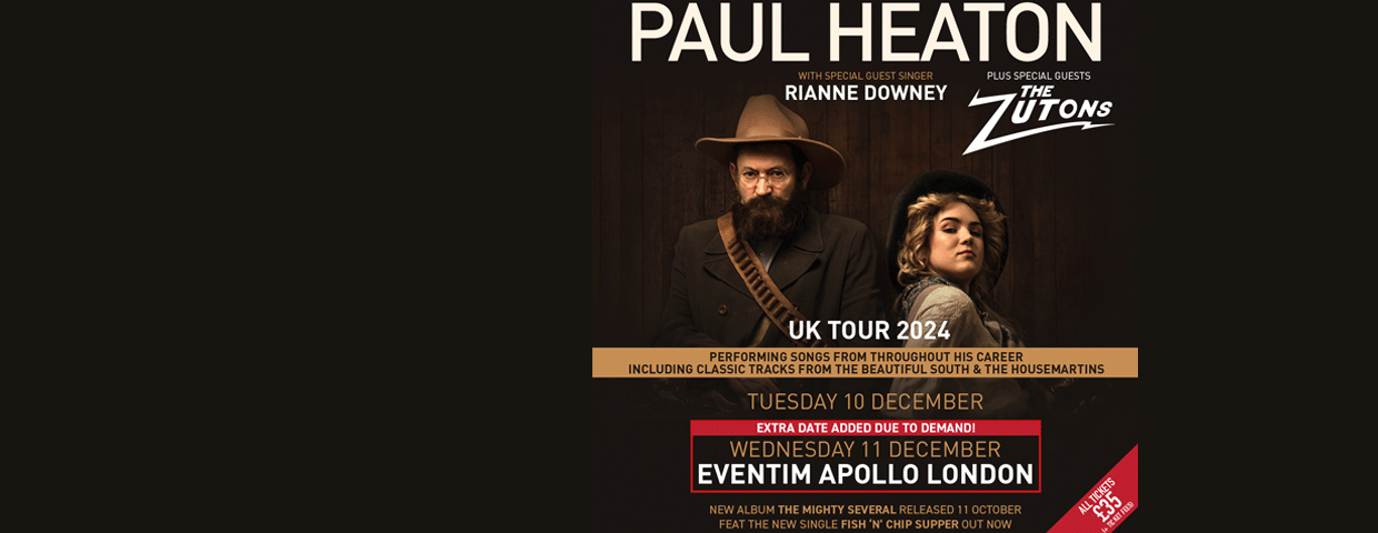 Paul Heaton Tickets, Tour Dates and Prices.